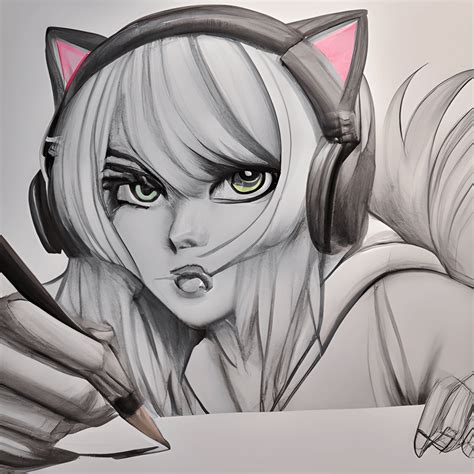 Anime Ears Drawing