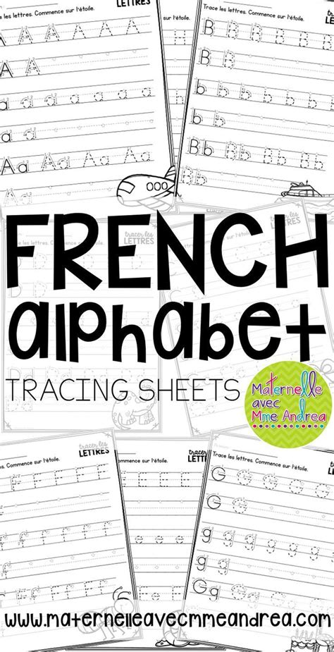 Free Alphabet Printables French