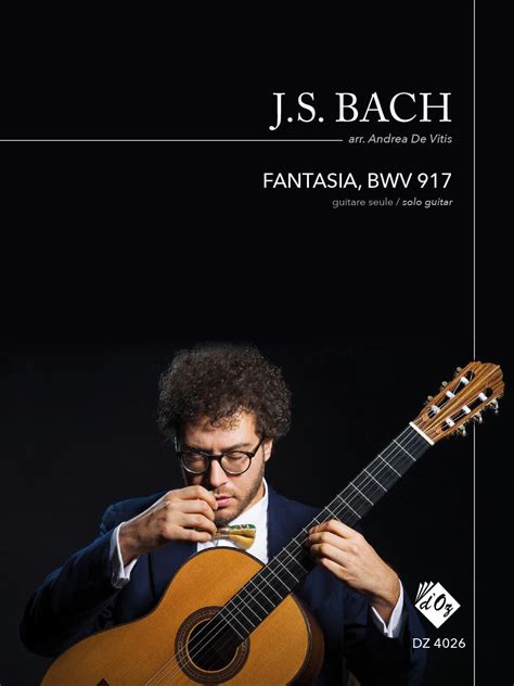 Fantasia Bwv 917 Bach J S Produit Les Productions Doz