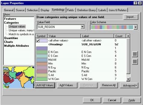 How To Create A Region Map Without Internal Boundaries Using The Dissolve Tool In Arctool
