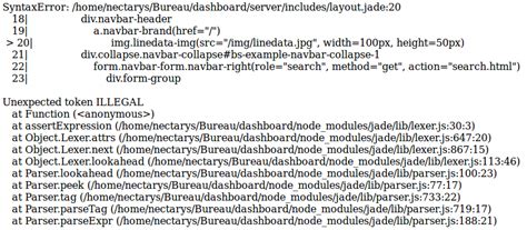 Nodejs Error Unexpected Token Illegal At Function At Assertexpression Stack Overflow