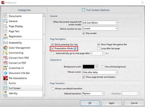 PDF XChange Editor Making Annotations In Fullscreen Mode