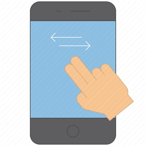 control device gadget gesture left right swipe icon download on iconfinder