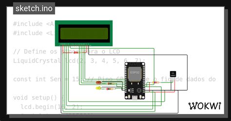 Monitoramento De Temperatura Copy Wokwi Esp32 Stm32 Arduino Simulator