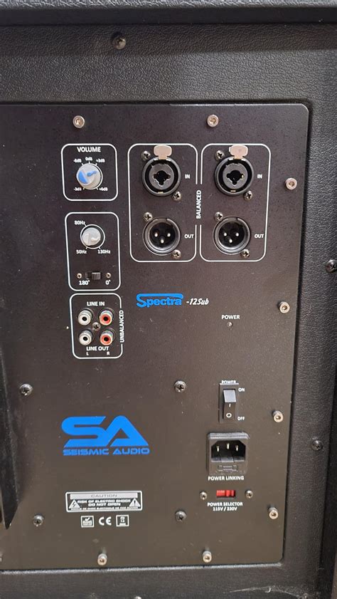 Subwoofer Not Working Does Not Have Lfe Port Rhometheater