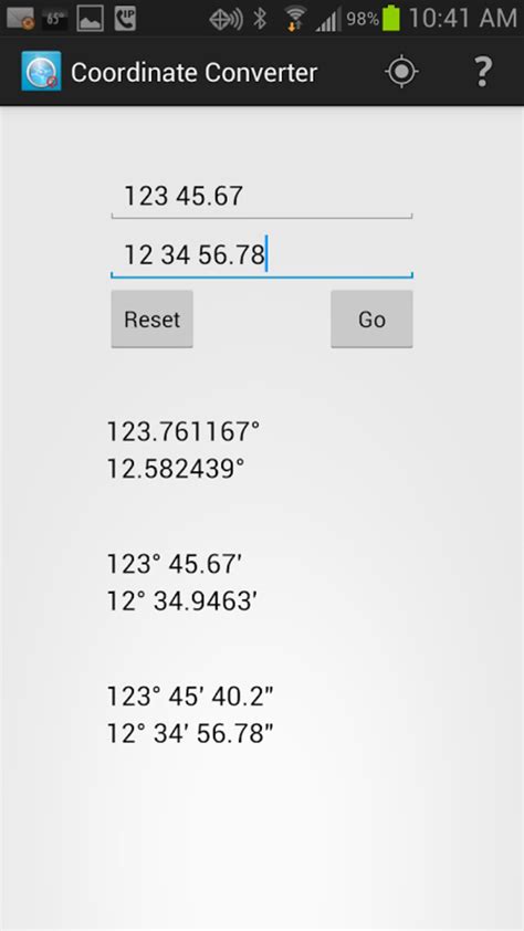 Coordinate Converter Apk For Android Download