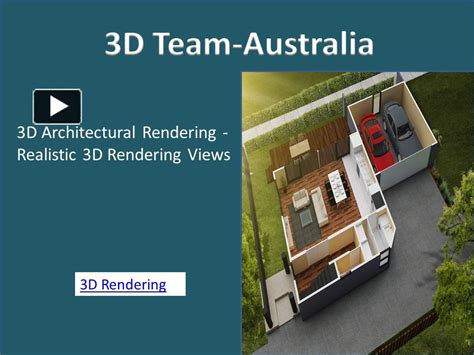 ppt 3d architectural rendering realistic 3d rendering views