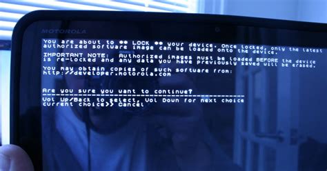 Step By Step Unlock And Re Lock Motorola Xoom For Flashing Information And Tutorial Technology