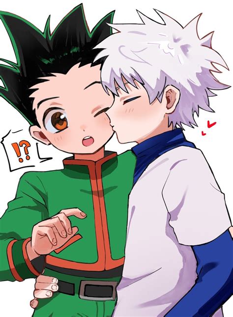 Killua Zoldyck And Gon Freecss Hunter X Hunter Drawn By Papipupekosan