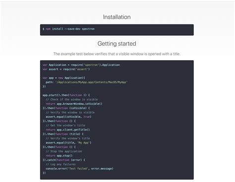 Improve Instructions Cta On Spectron · Issue 4537 · Electron Old · Github