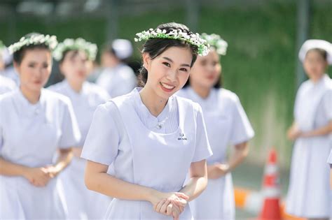 นักศึกษาพยาบาล น้องแพร พยาบาลเซนต์หลุยส์ ปี2 พยาบาลสวย