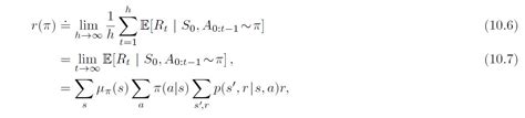 Average Reward On Policy Control Reinforcement Learning Data