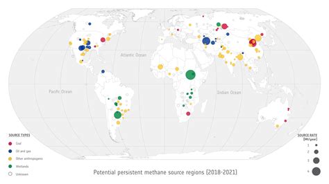 Greenhouse Gas Esa Satellite Finds The Largest Continuous Methane