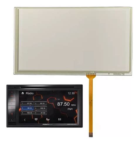 Tela Touch Screen 6 Polegadas Multimidia Sp8650dtv Positron