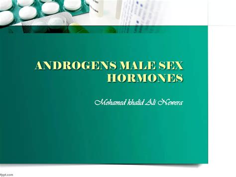 Androgens Male Sex Hormones Pdf