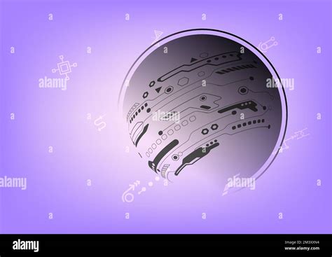 Global Network Communication World Planet Telecoms Futuristic Technology Abstract Background Web
