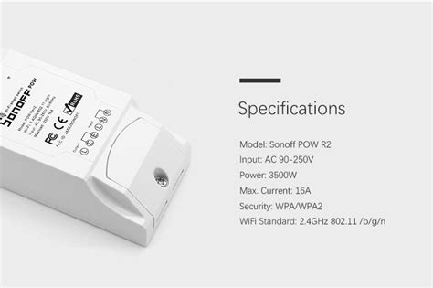 Sonoff Pow R Smart Power Monitor Smart Falcon