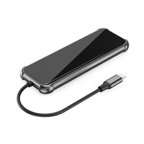 6 In 1 Usb Type C Hub With To 4k 30hz Hdmi Compati Grandado