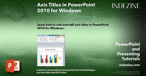 Axis Titles In PowerPoint 2010 For Windows