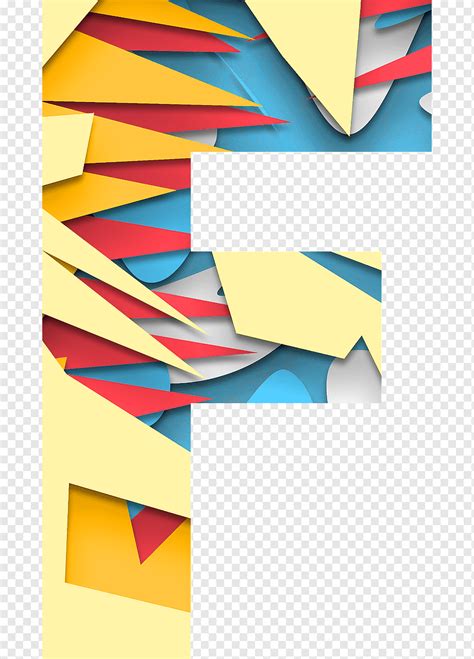 알파벳 편지 대문자 F 펑키 장식 패턴 디자인 Png Pngwing