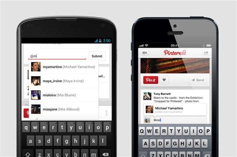 Pinterest Agora Tem ‘menções E Notificações Em Apps Para Ios E Android
