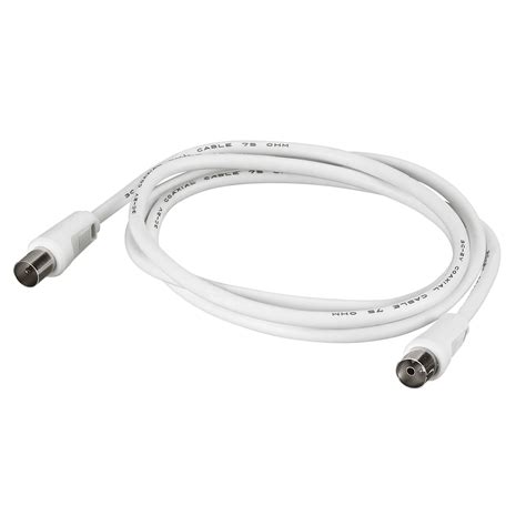 Male female patch cord for TV connection Ø m LEGRAND
