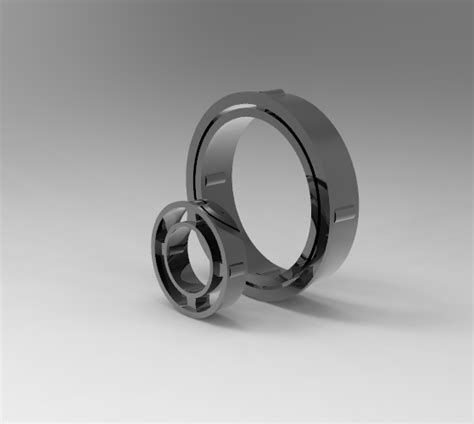 Autodesk Inventor 3d Cad Model Of Freewheel With Cage Torque N M 280