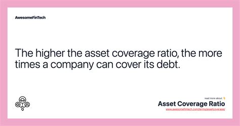 Asset Coverage Ratio Awesomefintech Blog Asset Coverage Ratio Awesomefintech Blog
