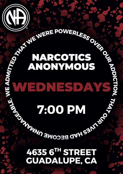 Central Coast Narcotics Anonymous 12 Step Recovery
