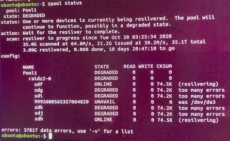 Solved Pool Status Unknown After Faulty Drives Truenas Community