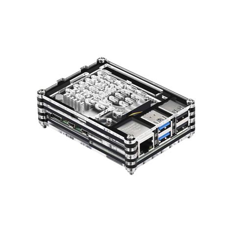 Raspberry Pi 5 9 Layer Case Acrylic Shell Raspberry Pi Rees52