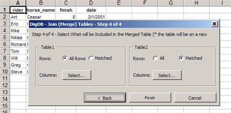 Join Merge Tables Lists By Columns Match In Excel Excel Tips And Add Ins