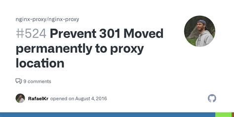 Prevent 301 Moved Permanently To Proxy Location · Issue 524 · Nginx