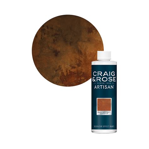 Craig And Rose Artisan Rust Textured Effect Matt Topcoat Activator
