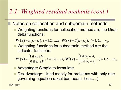 Ppt Section 2 Finite Element Analysis Theory Powerpoint Presentation
