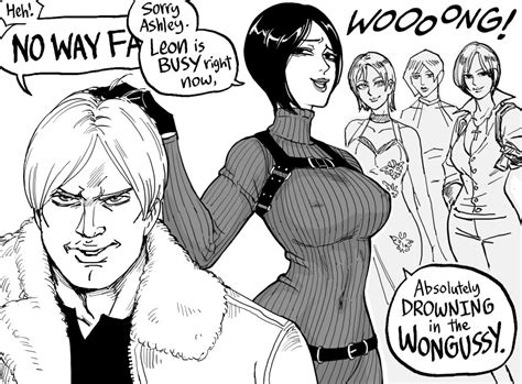 Bb Baalbuddy Ada Wong Leon S Kennedy Resident Evil Resident Evil