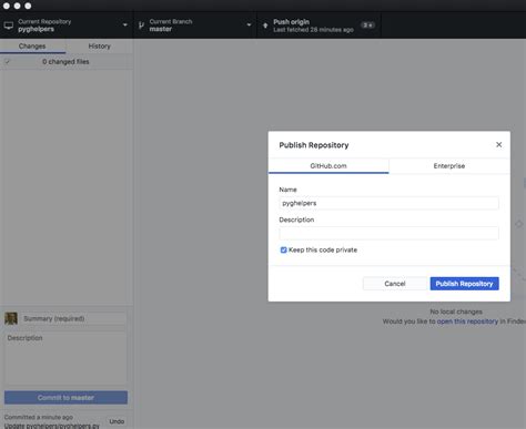 Creating Repo On GitHub Works Fine But Cannot Push Any Edited Files Mac Issue