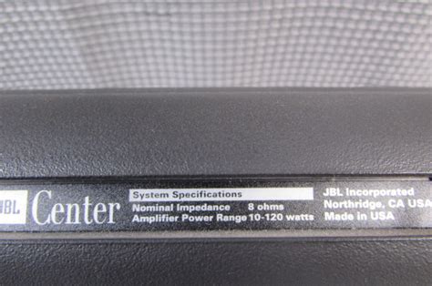 Lot Detail Jbl Surround Sound Satellite Speakers