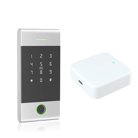 ip66 waterproof bluetooth ttlock app smart card fingerprint digital access control reader