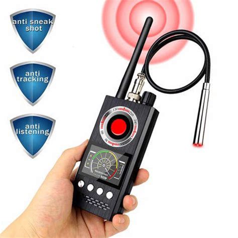 Getuscart Anti Spy Wireless Rf Signal Detector [latest Professional Version] Bug Gps Camera