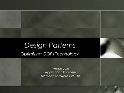 Design Patterns Ppt