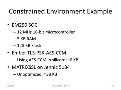 PPT AES CCM ECC Cipher Suites For TLS Draft Mcgrew Tls Aes Ccm Ecc PowerPoint Presentation