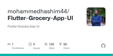 Github Mohammedhashim Flutter Grocery App Ui Flutter Grocery App Ui