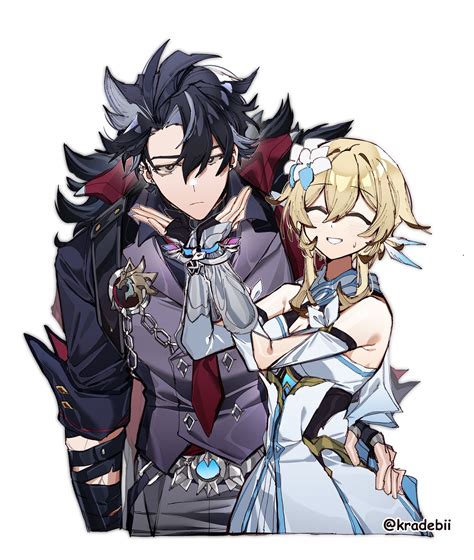 🚨 Wriothesley X Lumine R Lumiharem