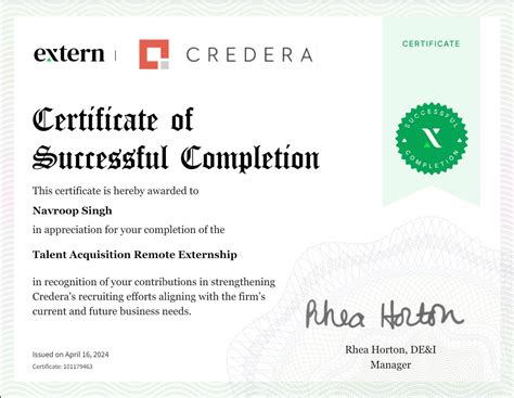 Navroop Singh On Linkedin Exciting News Ive Just Wrapped Up My Talent Acquisition Externship