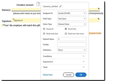 add calculated fields to a form