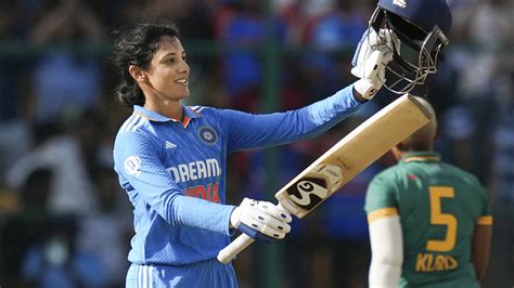 Smriti Mandhana Asha Sobhana Star As Dominant India Hammer South