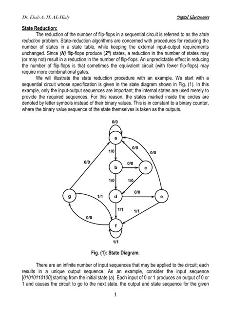 state diagram circuit examples