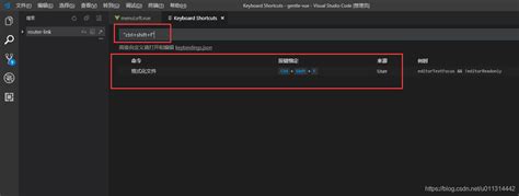 Vscode 格式化代码快捷键、修改快捷键vscode格式化快捷键 Csdn博客