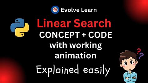 Linear Search Youtube